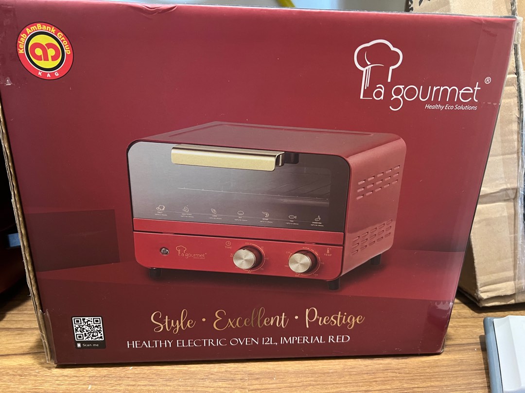 La Gourmet healthy electric oven 12L, TV & Home Appliances, Kitchen ...