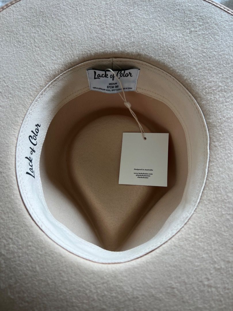 Lack of Color Ivory Rancher Hat , Women's Fashion, Watches ...