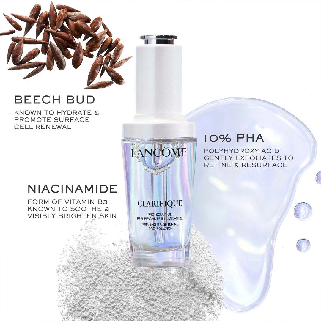 Lancome Clarifique Pro Solution brightening serum 30ml, Beauty & Personal Care, Face, Face Care ...