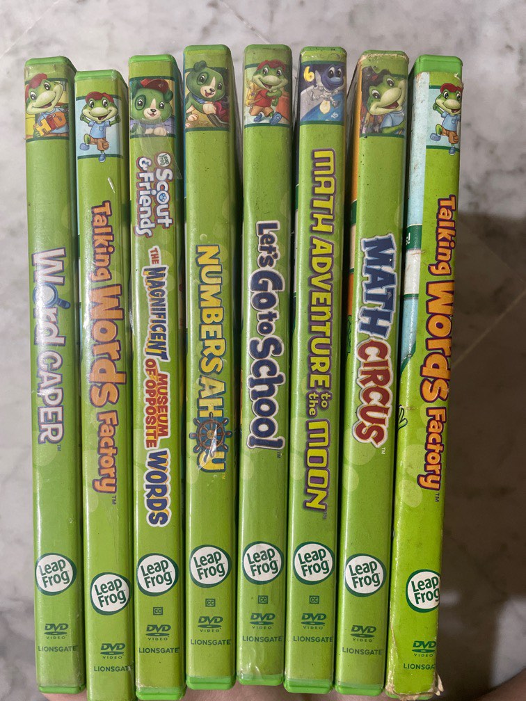 Leapfrog DVD, Hobbies & Toys, Music & Media, CDs & DVDs on Carousell