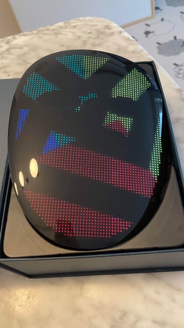 LED RGB mask - shining RGB, Hobbies & Toys, Music & Media, Music ...