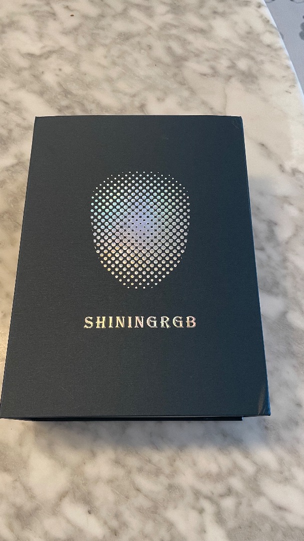 LED RGB mask - shining RGB, Hobbies & Toys, Music & Media, Music ...