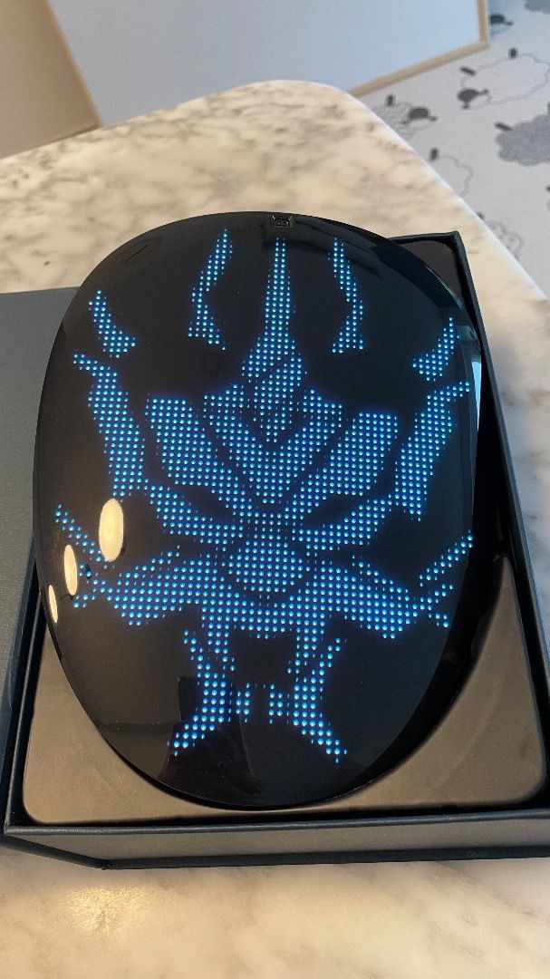 LED RGB mask - shining RGB, Hobbies & Toys, Music & Media, Music ...