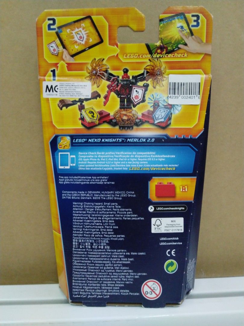 Lego Nexo Knights General Magmar, Hobbies & Toys, Toys & Games on Carousell