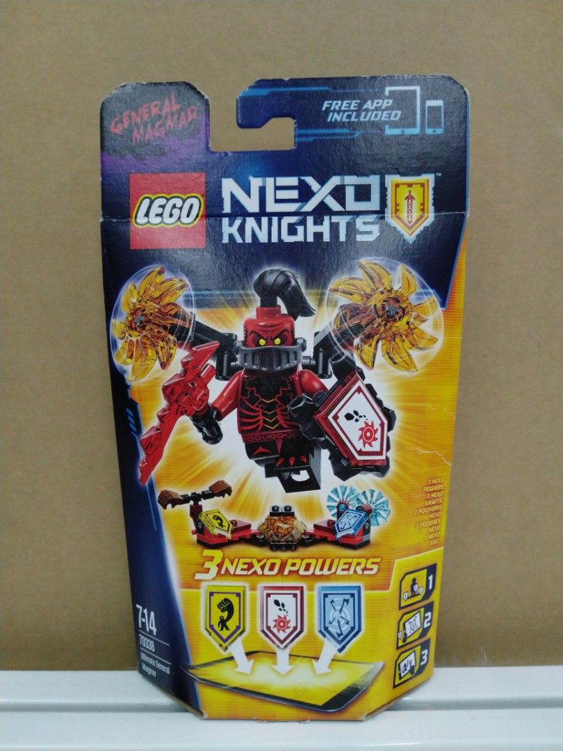 Lego Nexo Knights General Magmar, Hobbies & Toys, Toys & Games on Carousell
