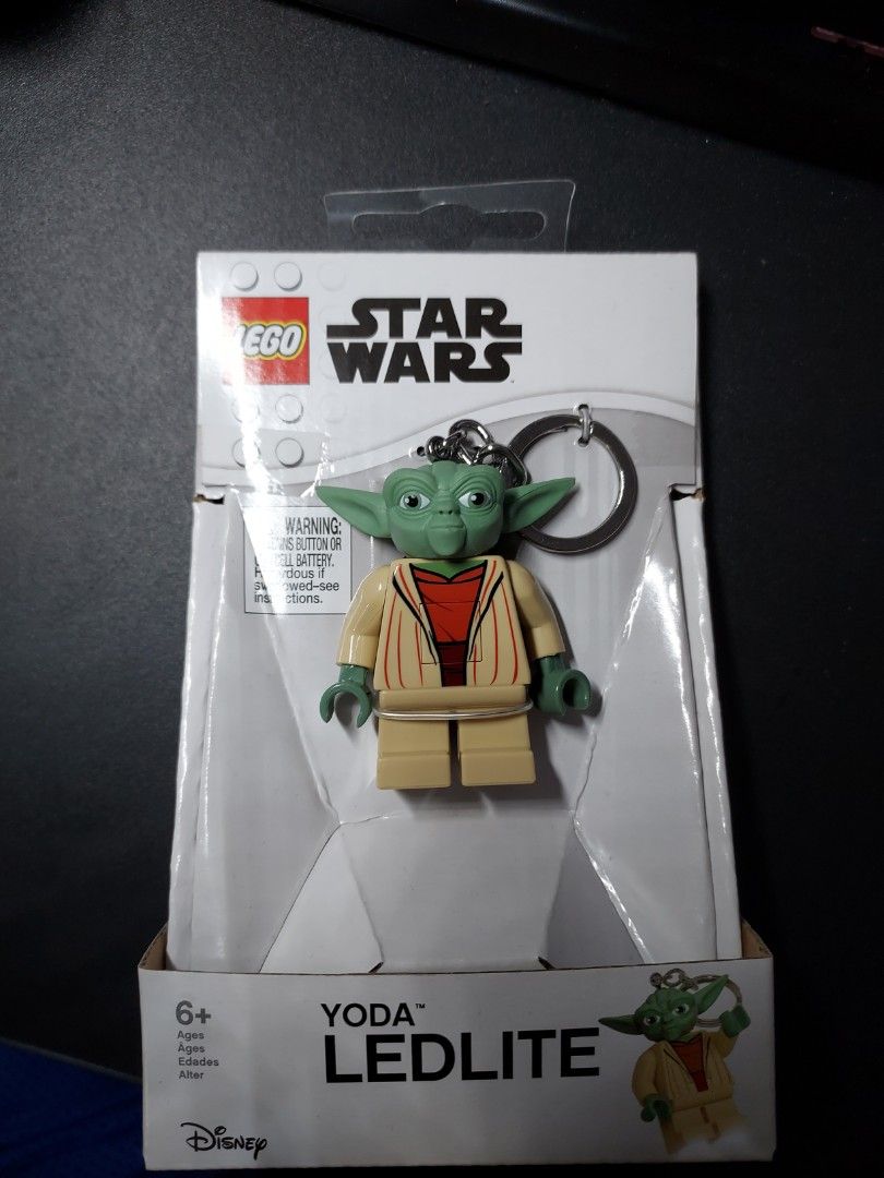 Lego star wars yoda keychain light, Hobbies & Toys, Toys & Games on ...