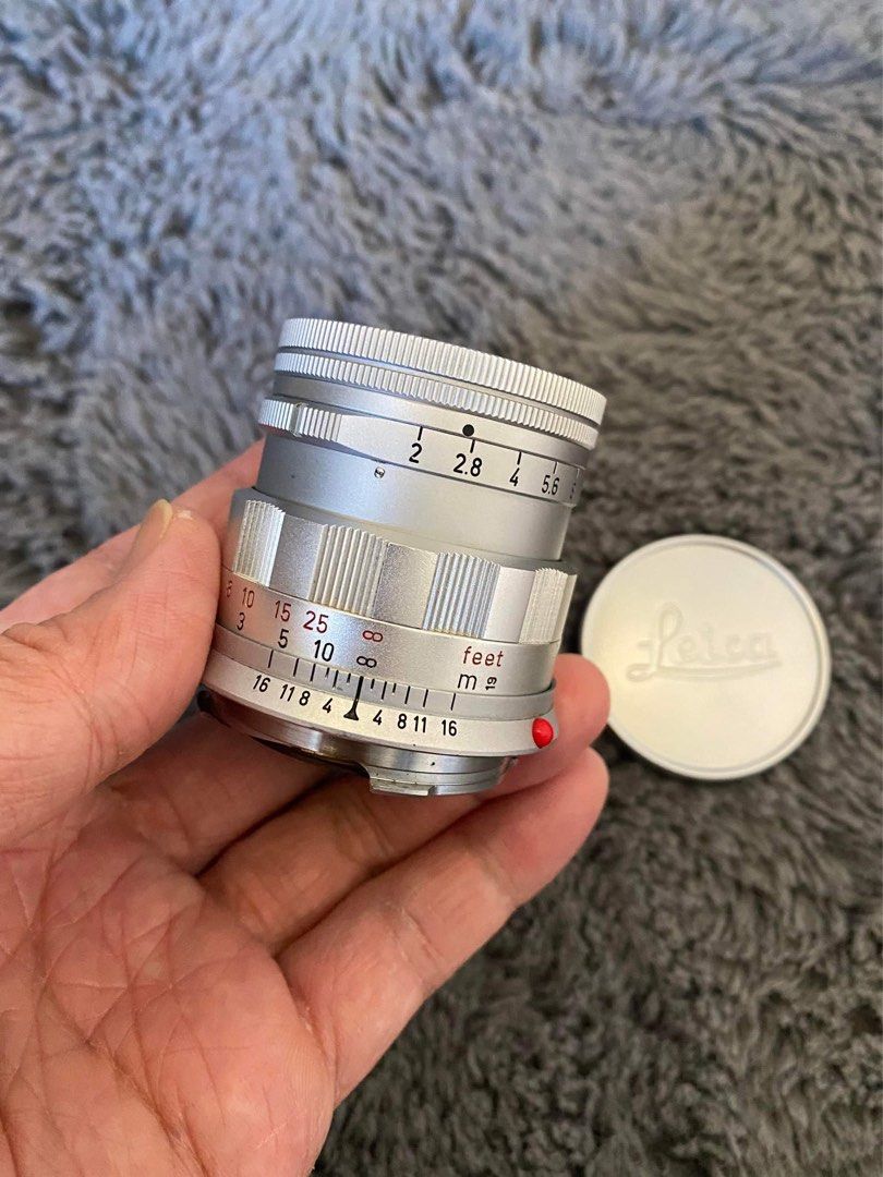 Leica 50mm f/2 Summicron Rigid ver.2, Photography, Lens & Kits on Carousell