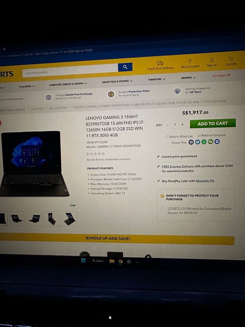Lenovo Ideapad Gaming TB Computers Tech Laptops Notebooks On Carousell