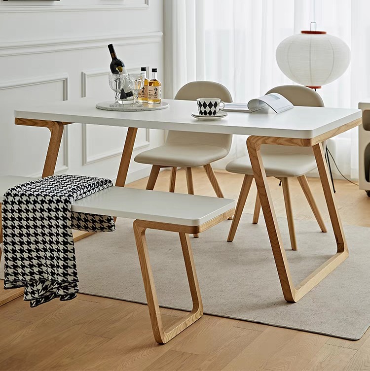 LEXI Japandi Dining Table, Furniture & Home Living, Furniture, Tables ...