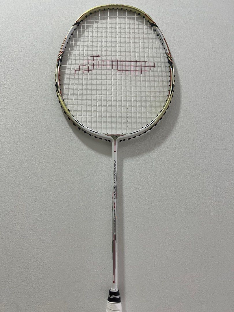 Li Ning AERONAUT 9000 Badminton racket 3ug6 not victor yonex, Sports ...
