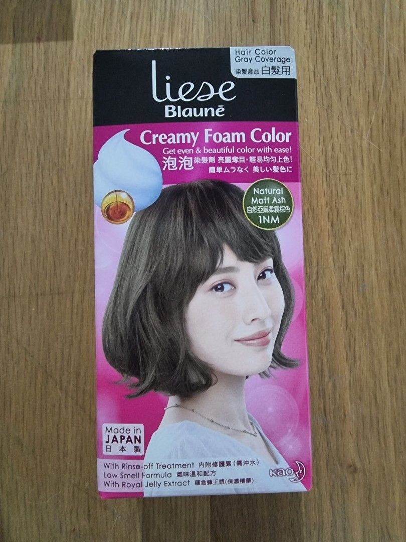Liese Natural Matt Ash Color, for gray hair coverage, Beauty & Personal ...
