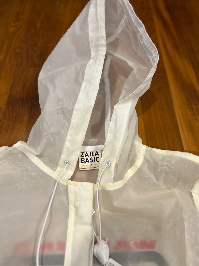 Limited edition Zara rain coat very cute, Women's Fashion, Coats ...