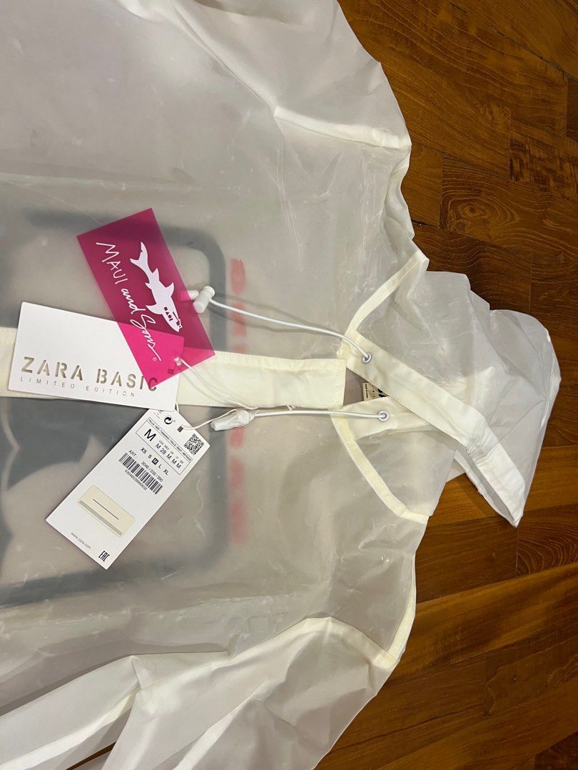 Limited edition Zara rain coat very cute, Women's Fashion, Coats ...