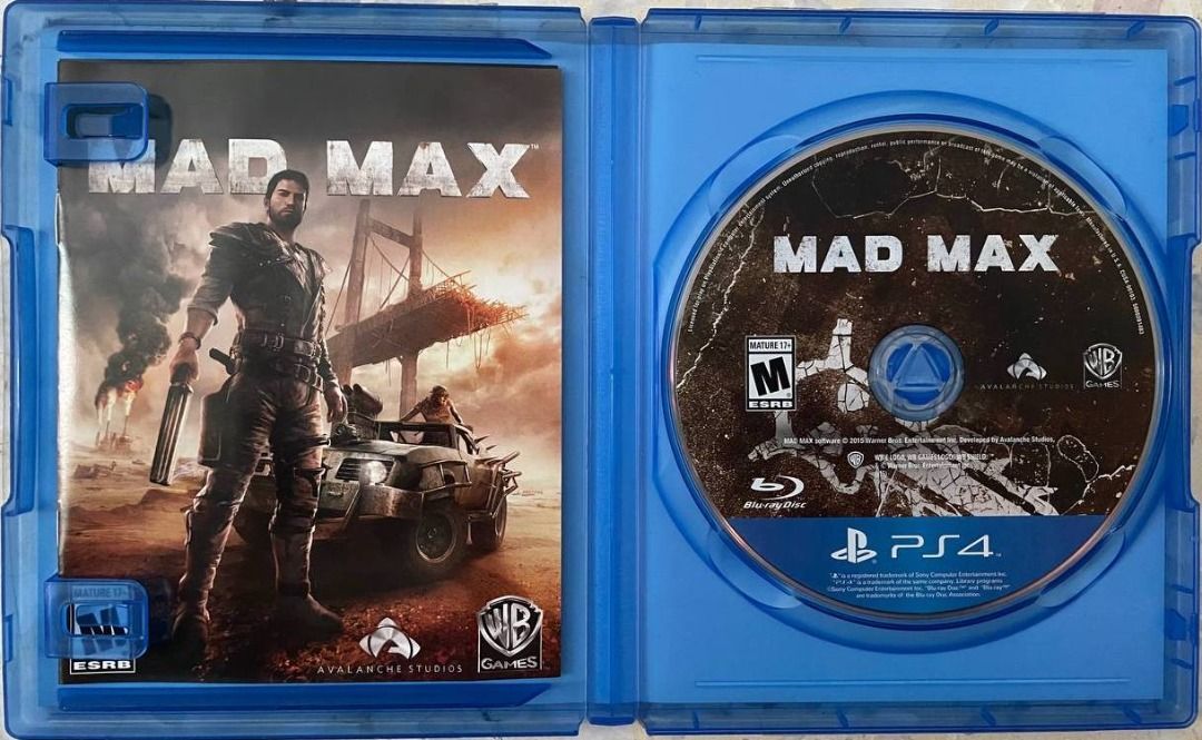 Mad Max PS4/PS5, Video Gaming, Video Games, PlayStation on Carousell