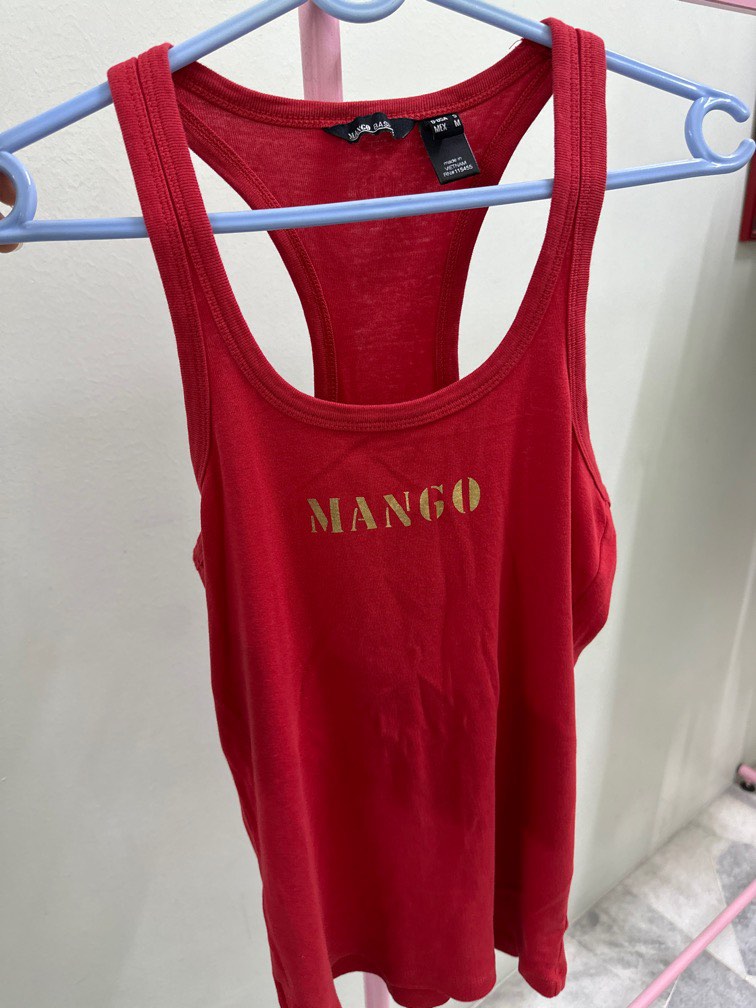 Mango basics, Women's Fashion, Tops, Sleeveless on Carousell