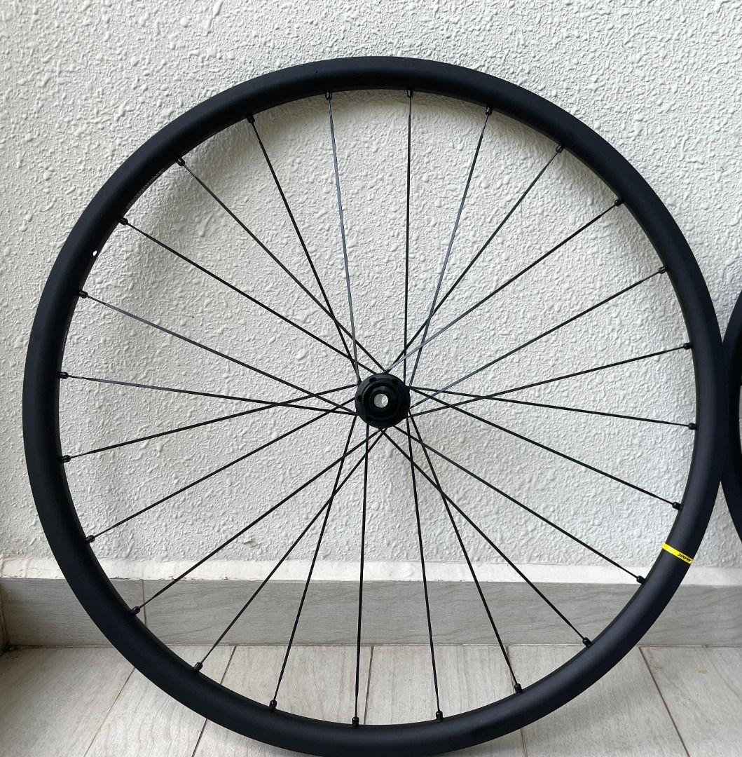 Mavic wheelset Ksyrium S25 disk brake, Sports Equipment, Bicycles ...