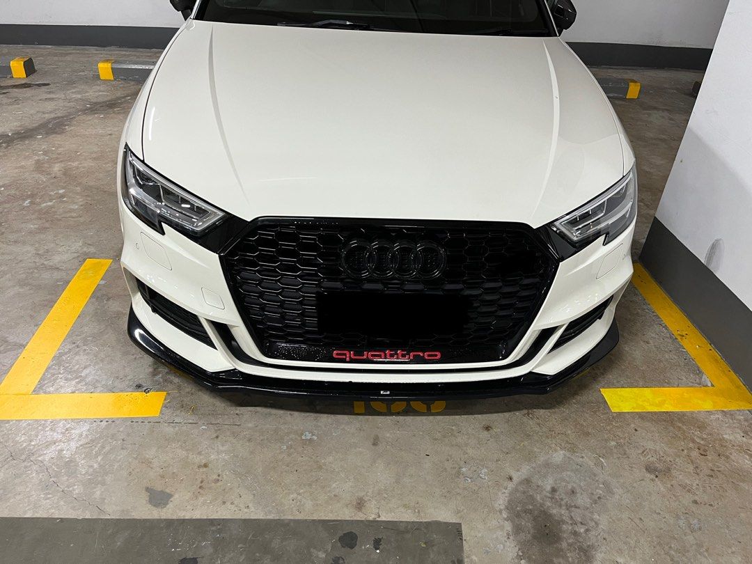 Maxton Design front lip for Audi 8V S3 / Sline, Car Accessories ...