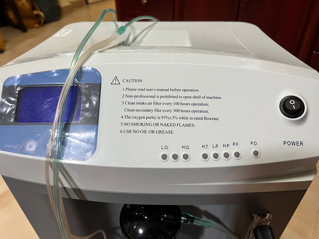 Medical Oxygen Concentrator 5L/ O2 machine/ Oxygen Therapy, Health ...