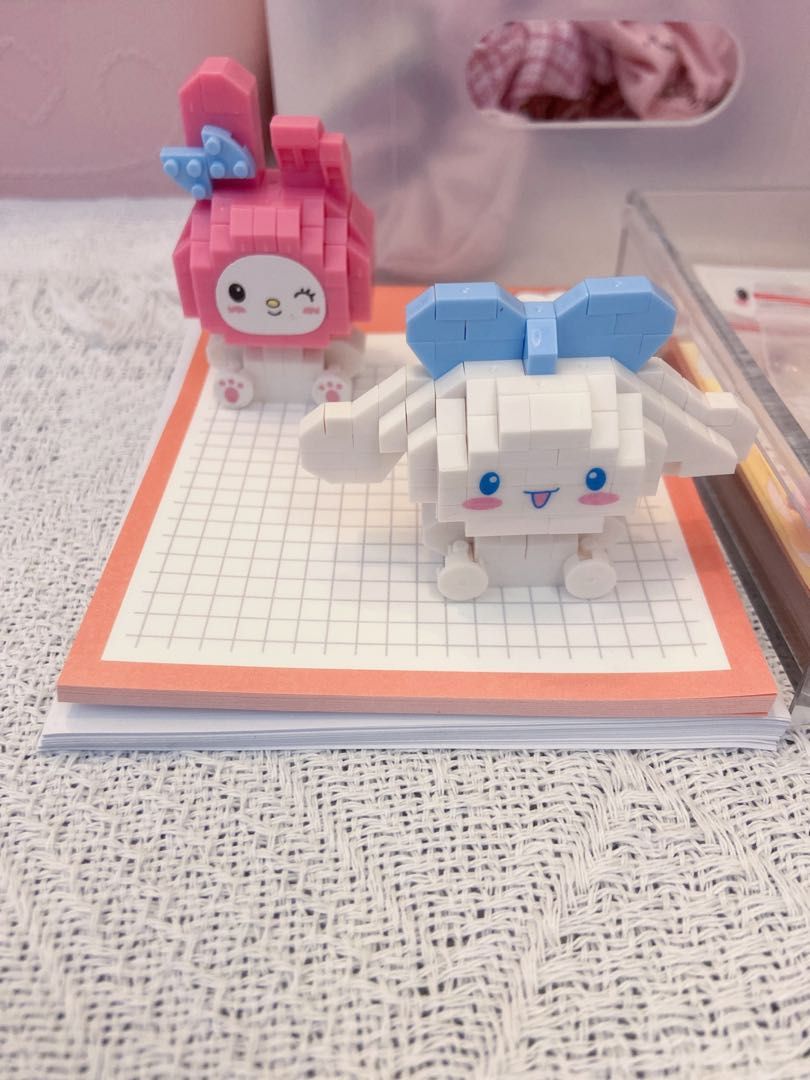Melody & Cinnamoroll Bricks Set, Hobbies & Toys, Toys & Games on Carousell