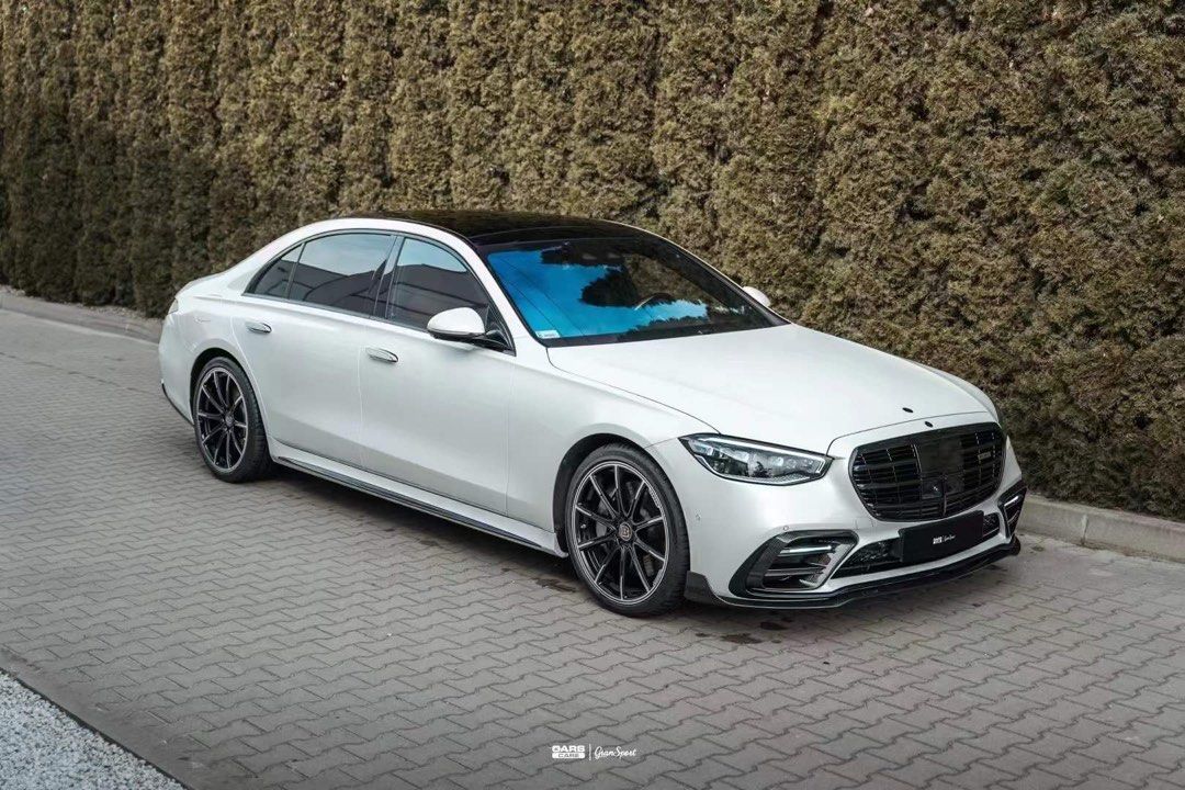 Mercedes S Class W223 Dry Carbon Fibre Brabus Add on kit, Car ...