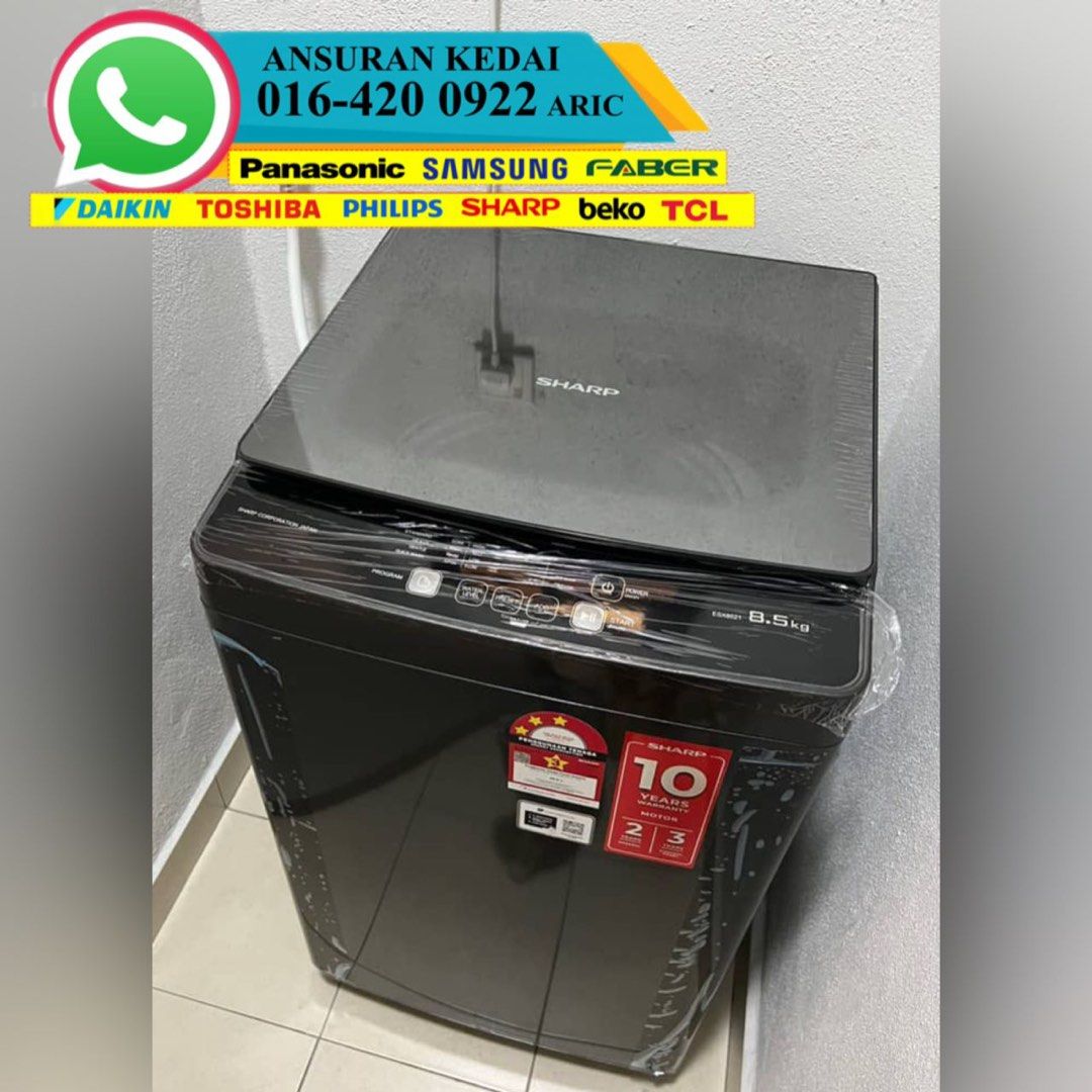 MESIN BASUH ANSURAN KEDAI, TV & Home Appliances, Washing Machines and ...