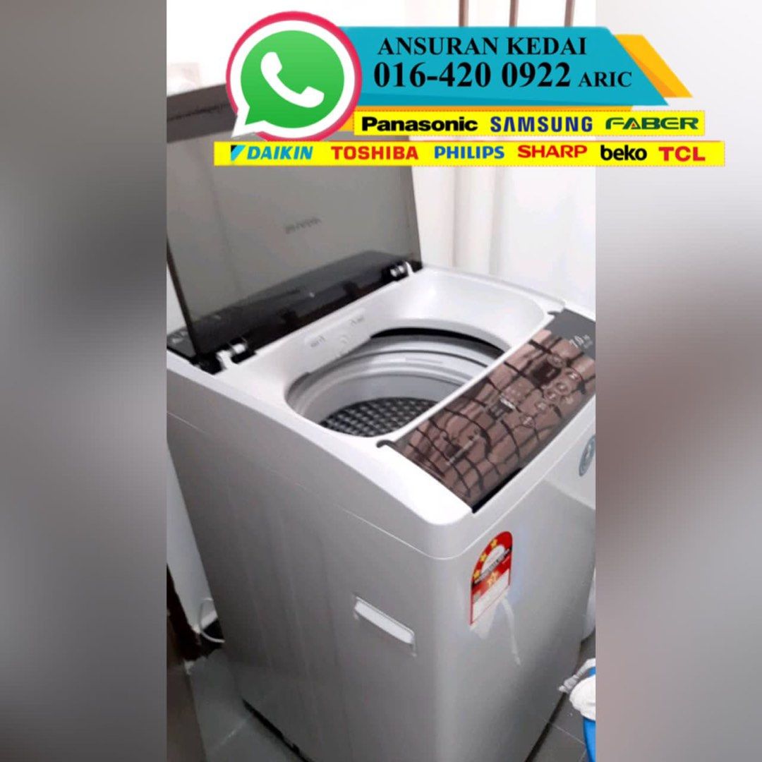 MESIN BASUH ANSURAN KEDAI, TV & Home Appliances, Washing Machines and ...