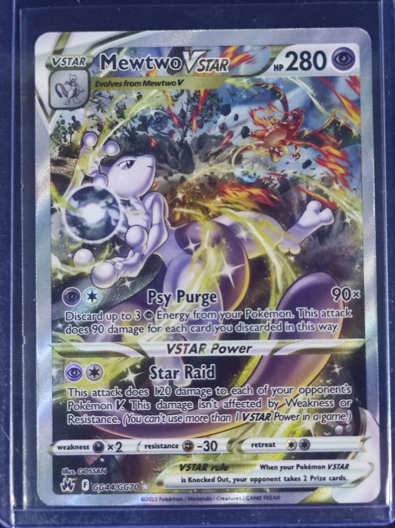 Mewtwo Vstar Crown Zenith, Hobbies & Toys, Toys & Games on Carousell