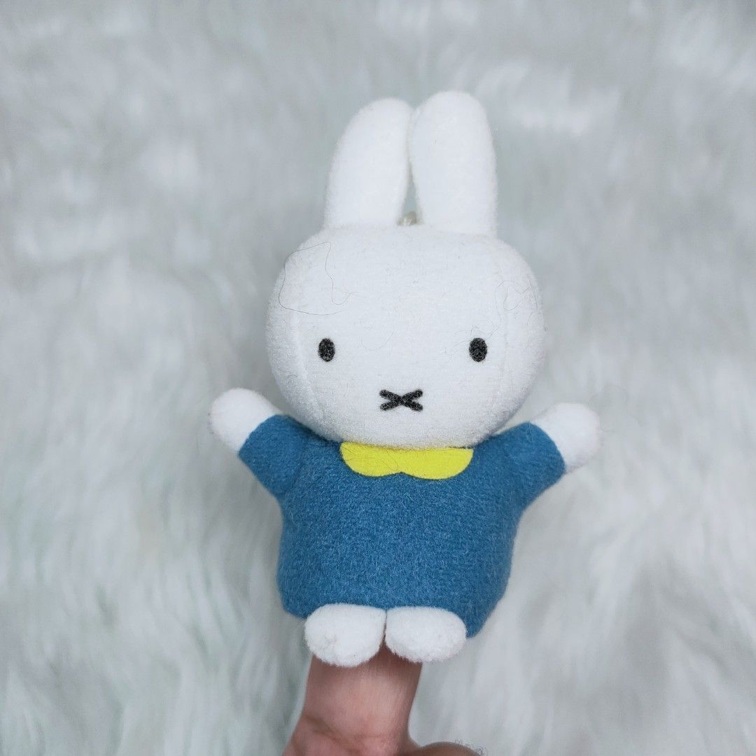 Miffy Plush Charm/Finger Puppet, Hobbies & Toys, Toys & Games on Carousell