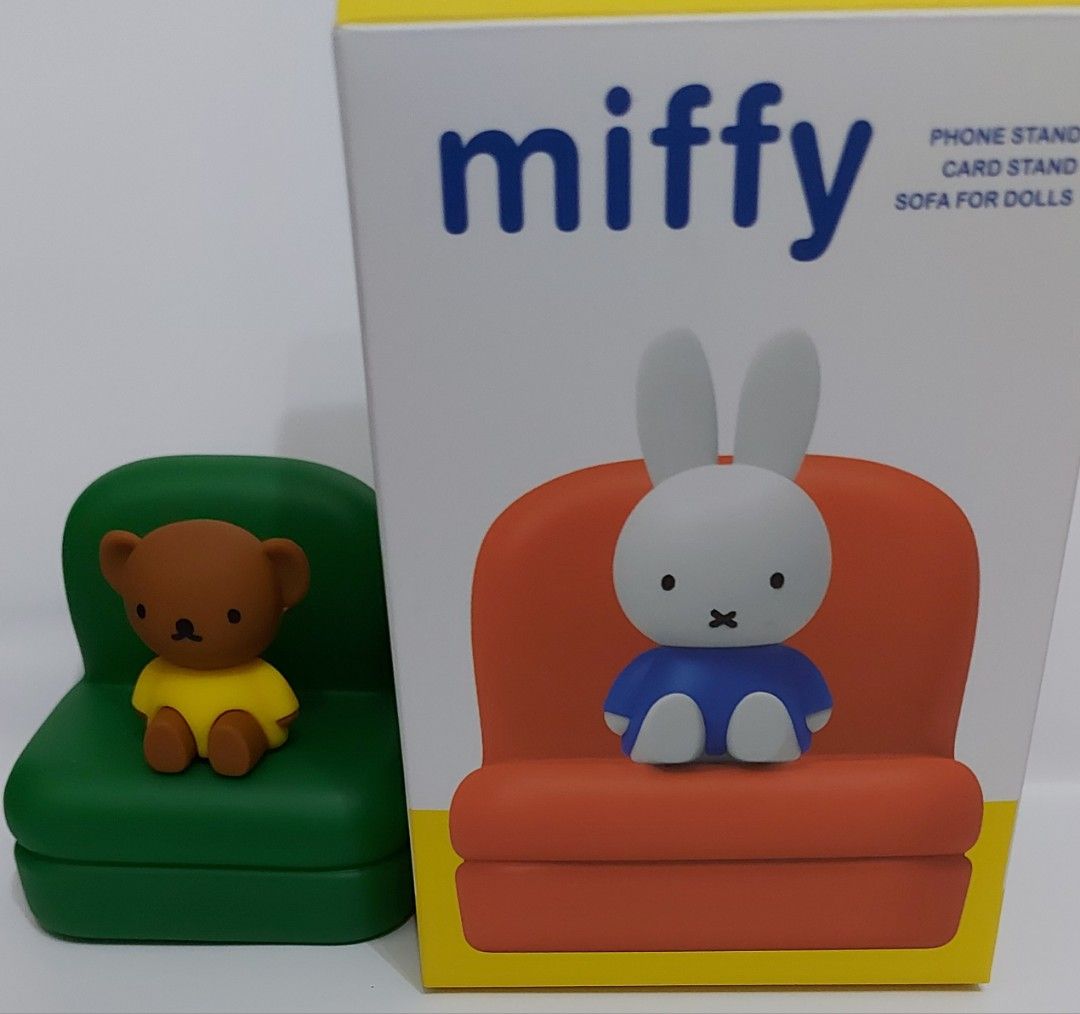 賣/換Miffy Boris sofa phone stand, 手提電話, 電話及其他裝置配件, 固定器及支架 - Carousell