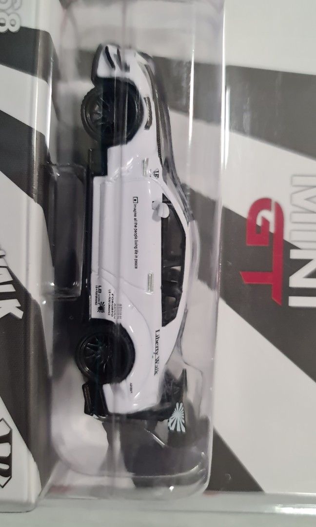 Mini gt white lbwk gtr, Hobbies & Toys, Toys & Games on Carousell