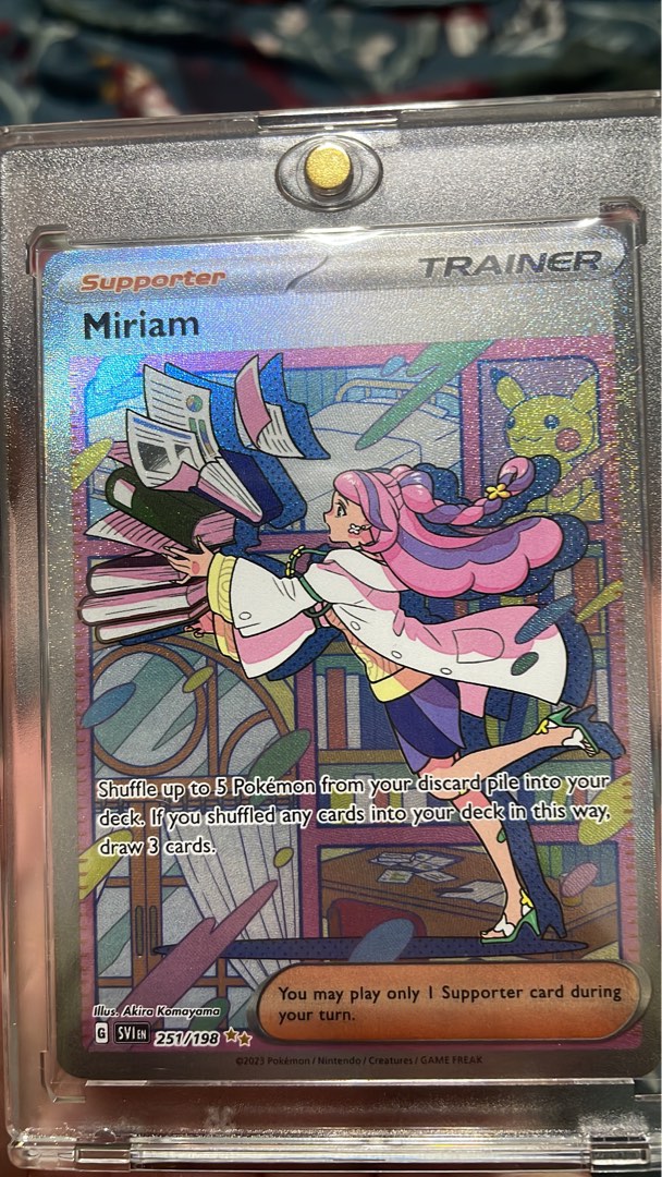 Miriam SAR SIR Scarlet & Violet (2), Hobbies & Toys, Toys & Games on ...