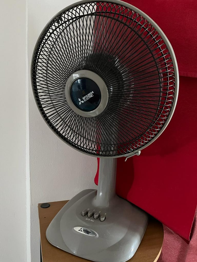 Mitsubishi Table Fan, Furniture & Home Living, Lighting & Fans, Fans on ...