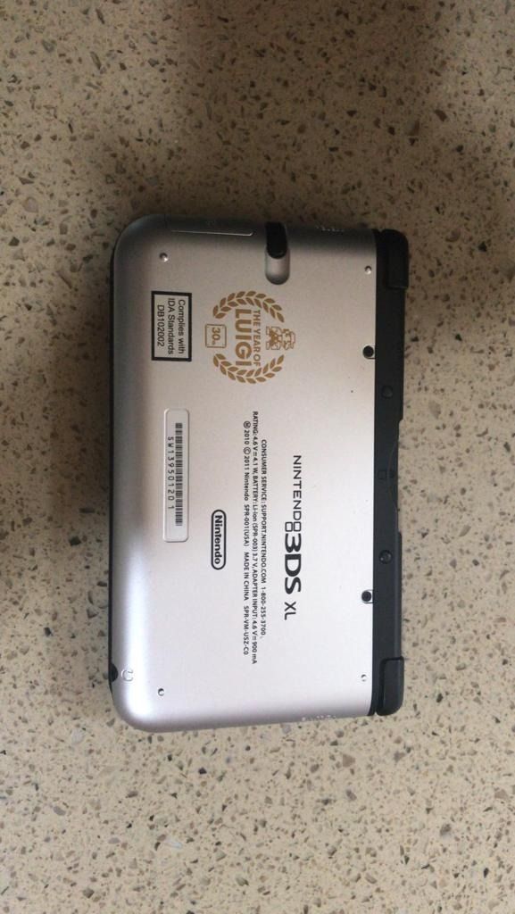 Modded Nintendo 3DS XL Mario & Luigi Dream Team Limited Edition with 4/64/128GB storage options ...