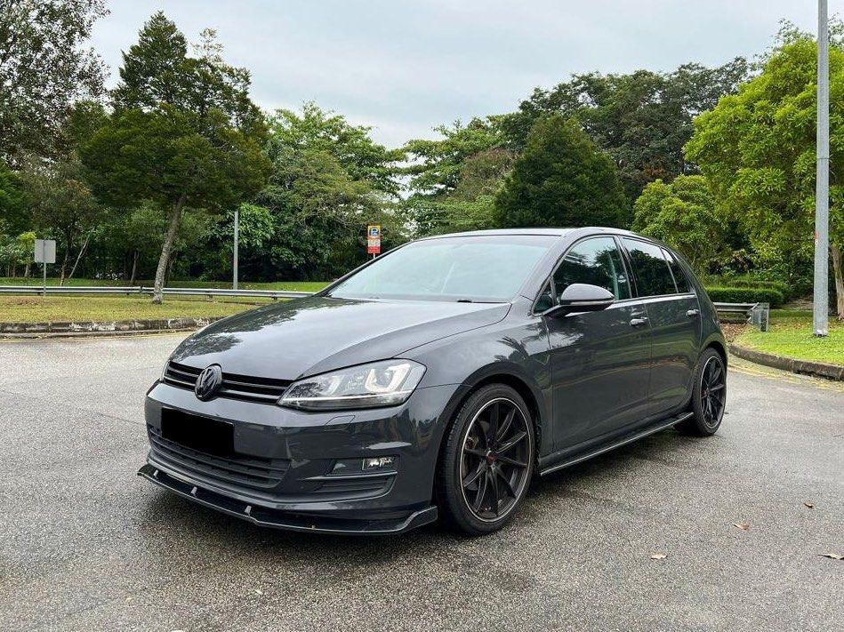 Modded Volkswagen Golf MK7 1.4T CAR RENTAL, Cars, Car Rental on Carousell