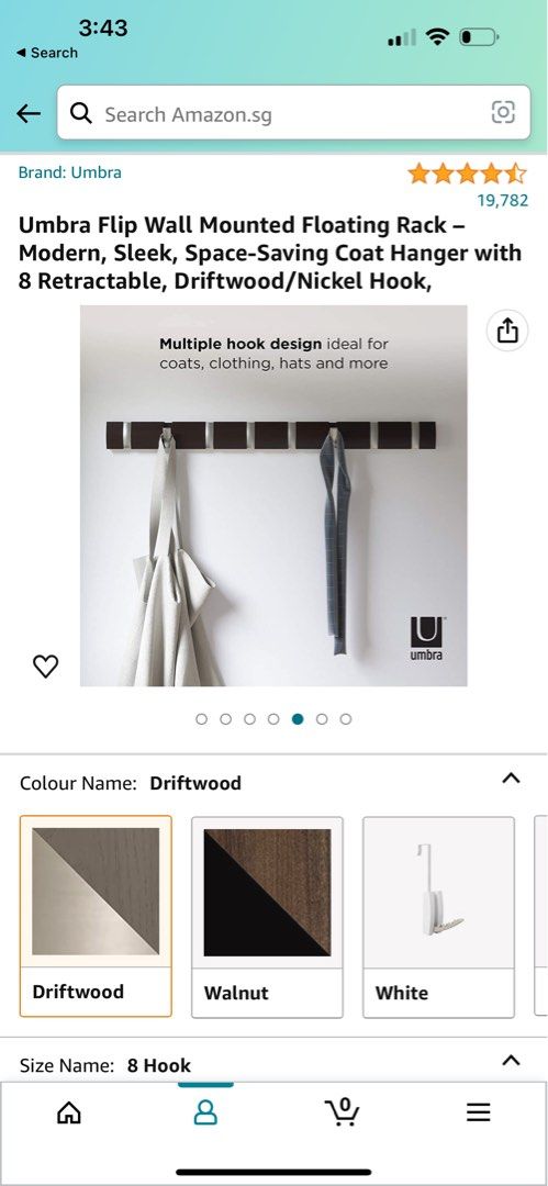 Modern Floating Rack, Furniture & Home Living, Home Improvement ...