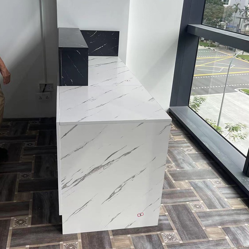 Modern simple Cashier counter / Reception Desk / Office table ...