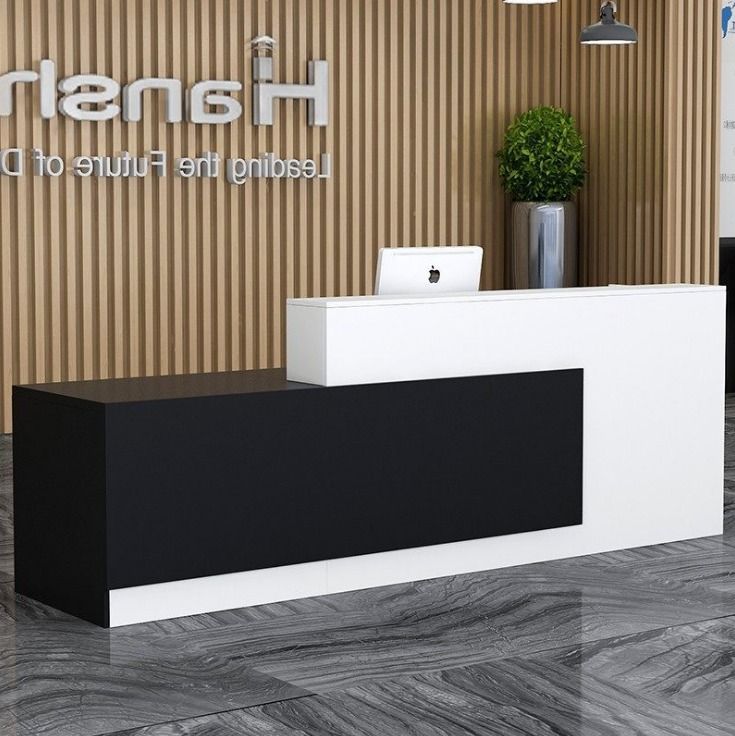 Modern simple Cashier counter / Reception Desk / Office table ...