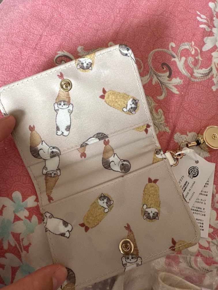 Mofusand beige card holder wallet sushi edition BRAND NEW, Women's ...