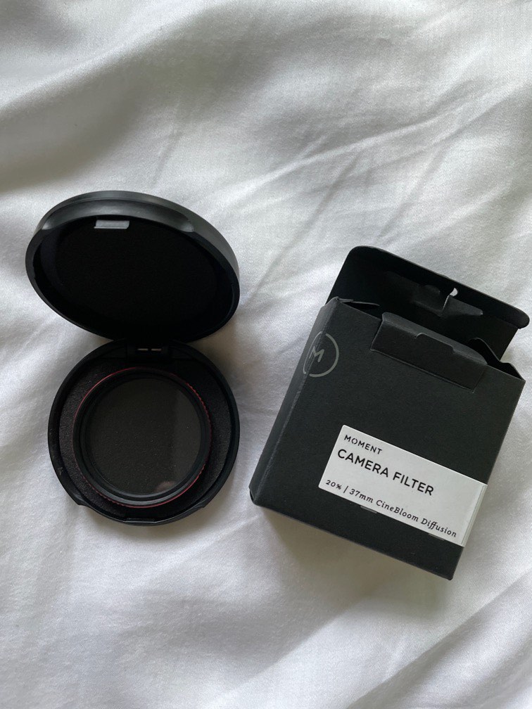 Moment 37mm CineBloom Diffusion Filter 20%, Photography, Lens & Kits on ...