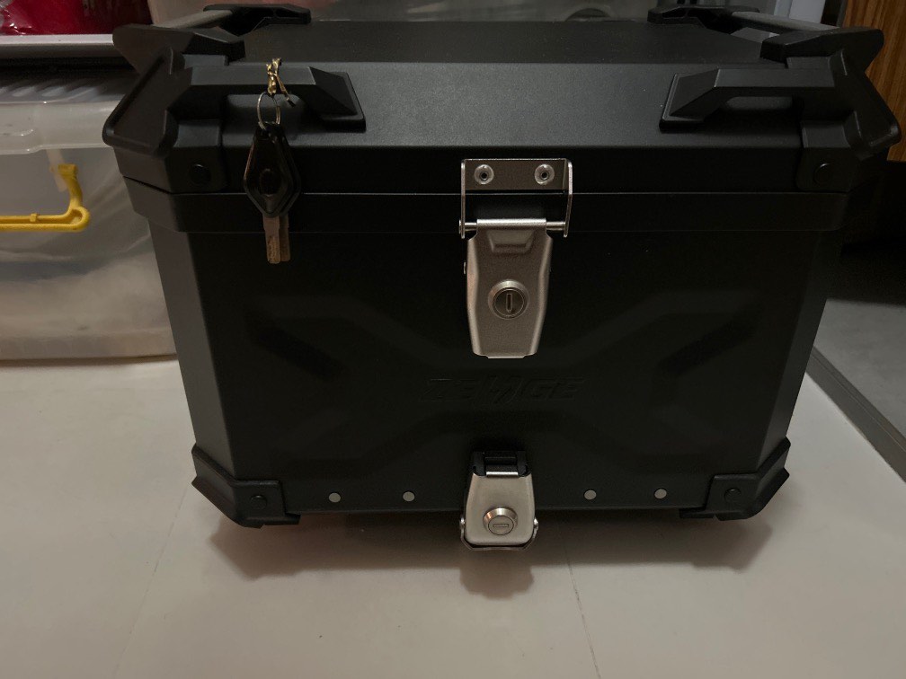 Motorcycle box, Motorcycles, Motorcycle Accessories on Carousell