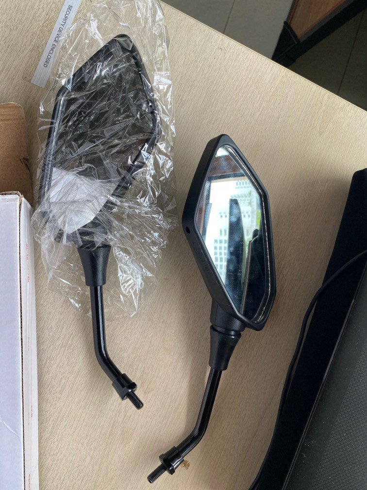 Motorcycle side mirror both left and right (8mm screw), Motorcycles ...