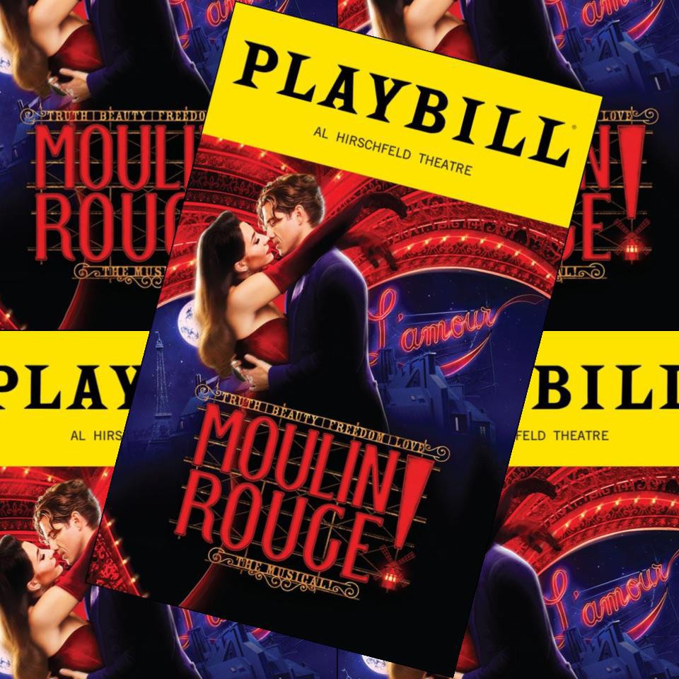MOULIN ROUGE! Limited Edition Playbill, Hobbies & Toys, Music & Media ...