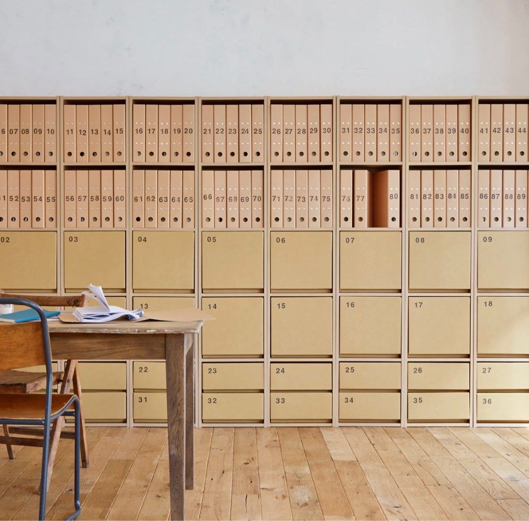 Muji Pulp Board Box 5 tiers (2pcs), Furniture & Home Living, Furniture ...