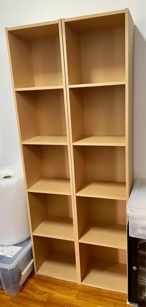 Muji Pulp Board Box 5 tiers (2pcs), Furniture & Home Living, Furniture ...