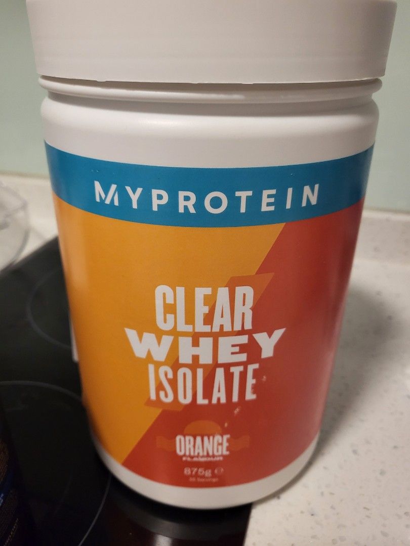 My protein clear whey isolate, Health & Nutrition, Health Supplements ...