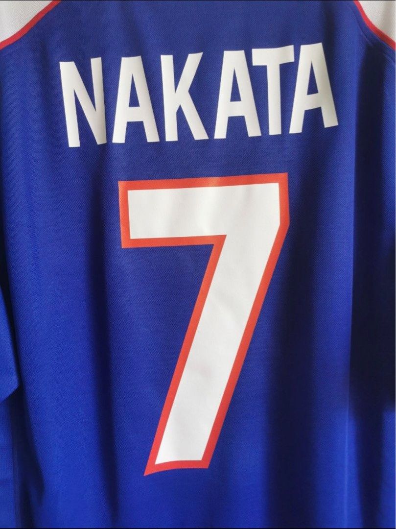 Nakata 7 Japan Home Shirt 2000/01 Player Issue Equipment soccer ...