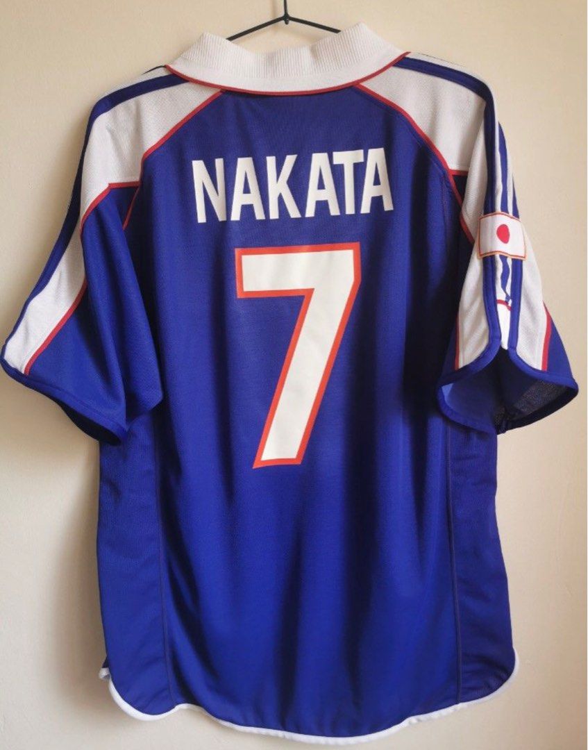Nakata 7 Japan Home Shirt 2000/01 Player Issue Equipment soccer ...