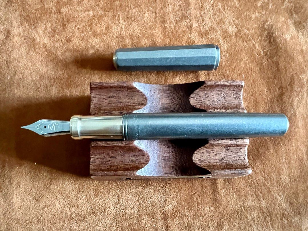 Namisu Ixion Titanium Fountain Pen EF, Hobbies & Toys, Stationery ...