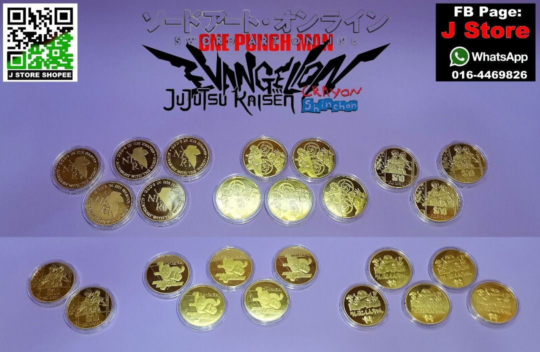 Neon Genesis Evangelion Jujutsu Kaisen Sword Art Online One Punch Man ...