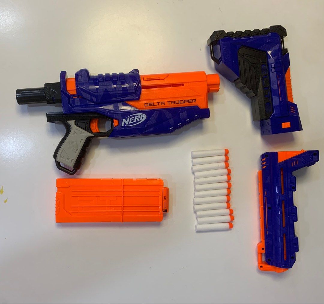 Nerf Delta trooper blaster, Hobbies & Toys, Toys & Games on Carousell